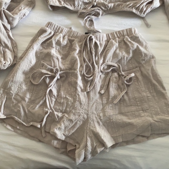 Shorts | Nwt Gray Matching Co Ord Set | Poshmark